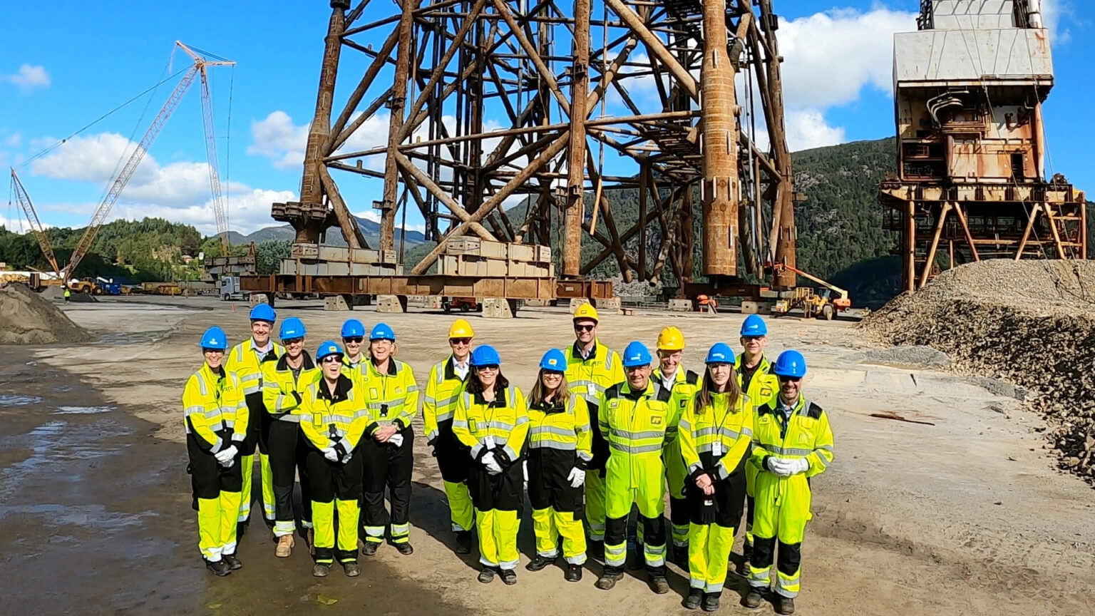 CODA visits AF Gruppen Vats decommissioning facility - Centre of ...